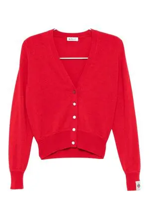 Bally Cashmere Cardigan - Red