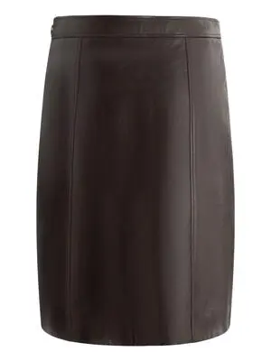 Bally Zipper Skirt - Black