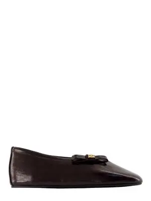 GANNI Jenny Ballet Flats - Brown