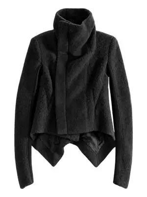 Rick Owens Naska Asymmetric Jacket - Black