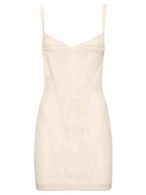DION LEE Sling Dress - White
