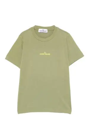 STONE ISLAND Logo-print T-shirt