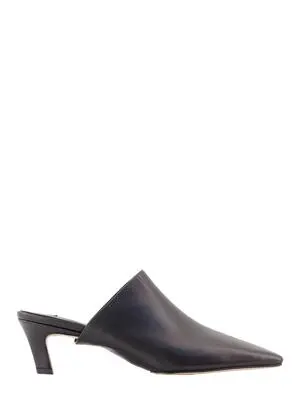 TOTEME Pointed-toe Mules - Black
