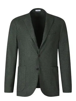 Boglioli Wool And Cotton Blazer - Black