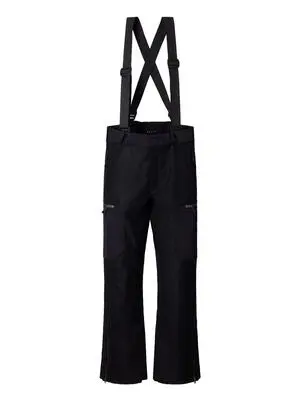 Sease Trace 2.0 Shell-trimmed Coated Wool And Cashmere-blend Twill Padded Ski Pants - Blue
