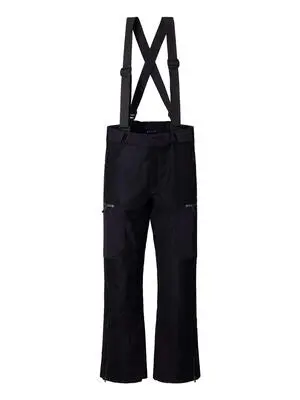 Sease Trace 2.0 Shell-trimmed Coated Wool And Cashmere-blend Twill Padded Ski Pants - Navy