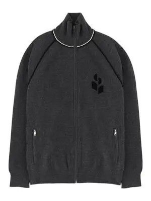 Isabel Marant Étoile Marant Men Felpa Sergio Con Logo Gray