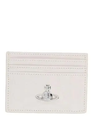 VIVIENNE WESTWOOD Portacarte Con Orb - Cream