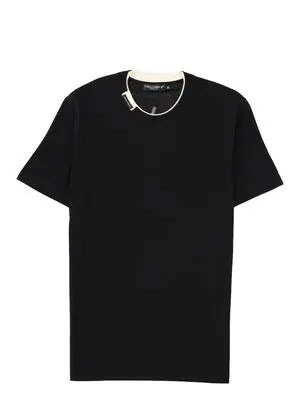 Dolce & Gabbana T-shirt In Jersey Di Cotone - Black