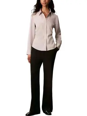 CALVIN KLEIN Ruched-waist Shirt