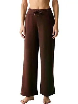 CASALL Peachy Drawstring Wide-leg Trousers