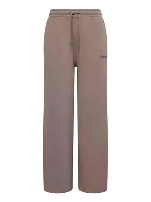 Calvin Klein Logo-embroidered Drawstring Track Pants - Brown