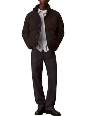 CALVIN KLEIN Quilted Logo-embroidered Puffer Jacket