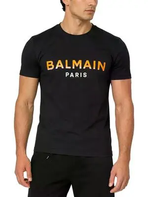 Balmain Logo-print T-shirt - Black