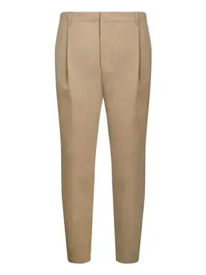 DONDUP Pleated-detail Trousers - Neutrals