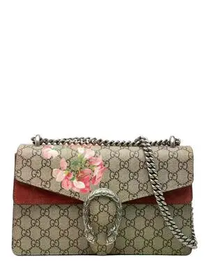 Gucci 2016-2026 Medium Gg Supreme Blooms Dionysus Shoulder Bag - Neutrals