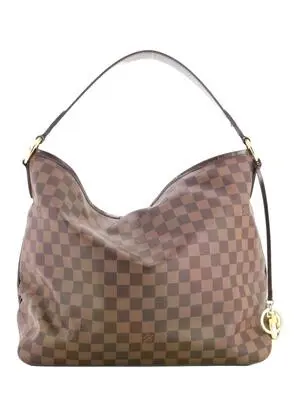 LOUIS VUITTON Delightful Nm Handbag Damier Mm Hobo Bag - Brown