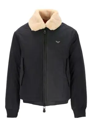 EMPORIO ARMANI Logo-patch Padded Jacket