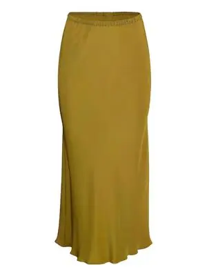 PETER COHEN Bias-cut Silk Skirt