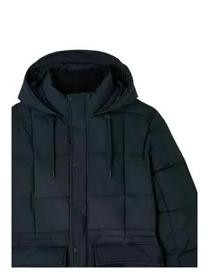A.p.c. Joshua Hooded Puffer Jacket - Blue