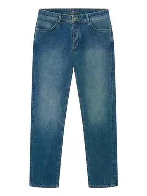 Boggi Milano Jeans In Stretch Denim Medium - Blue