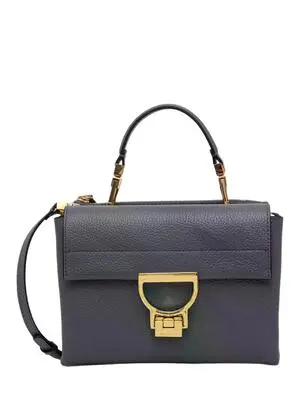 COCCINELLE Small Arlettis Grained Leather Shoulder Bag