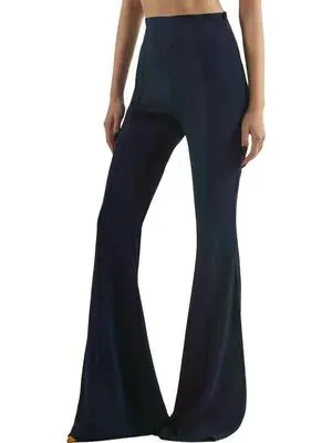 TALLER MARMO Mae Flared Trousers - Blue