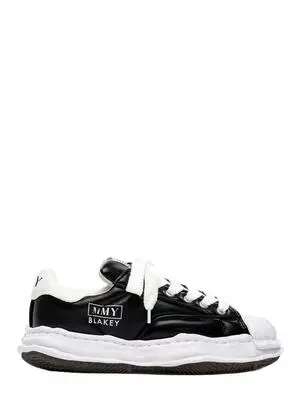 Mihara Yasuhiro Blakey Og Sole Padded Pu Low-top Sneakers - Black