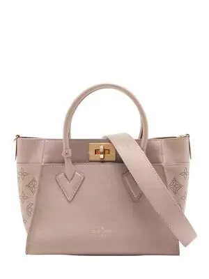 LOUIS VUITTON 2021-2026 Mahina On My Side Pm Satchel Neutrals