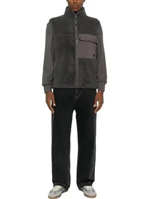 Maison Kitsuné Fleece Gilet - Grey