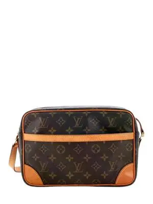 LOUIS VUITTON Trocadero Handbag Monogram Canvas 27 Crossbody Bag - Brown