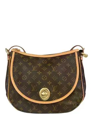 LOUIS VUITTON Monogram Tulum Gm Leather-trim Shoulder Bag - Brown