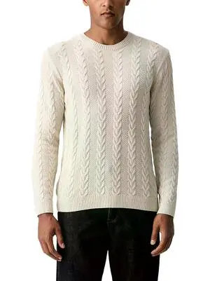 JOOP! Cable-knit Crew-neck Sweater
