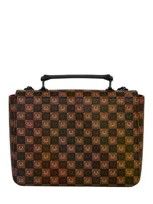 SPRAYGROUND Sharks In Paris Check Tote Bag - Brown
