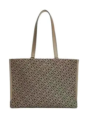 TOMMY HILFIGER Monogram-print Tote Bag