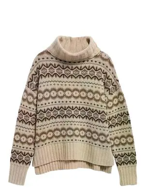 BARBOUR Helen Fair-isle Roll-neck Jumper