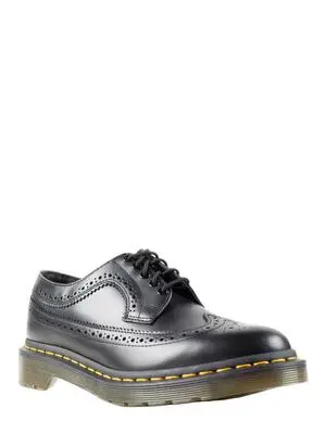 Dr. Martens 3989 Leather Brogue Shoes - Black