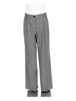 Dolce & Gabbana Pantalone In Flanella - Gray
