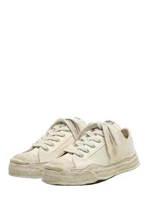 Mihara Yasuhiro Hank Og Sole-waxed Low-top Sneakers Neutrals