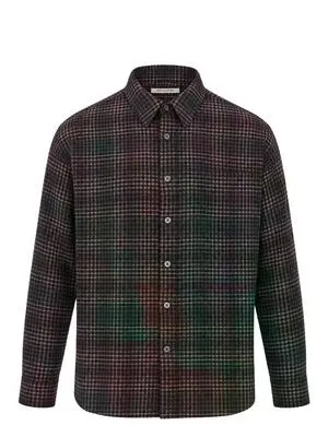 SUNFLOWER Stable Check-pattern Long-sleeve Shirt
