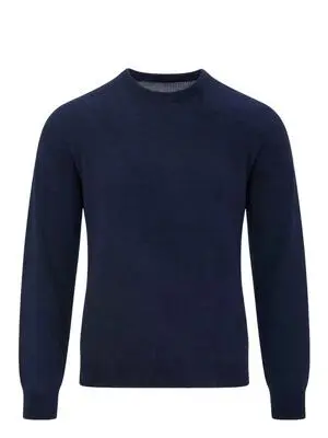 K-WAY Crew-neck Knitted Sweater - Blue