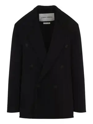 ALBERTA FERRETTI Double-breasted Belted Coat