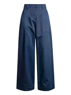BRUNELLO CUCINELLI Patch-pocket Palazzo Pants