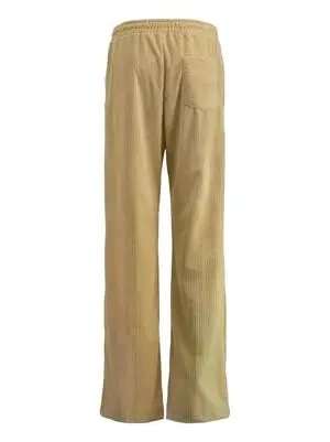 GAELLE PARIS Corduroy Track Pants - Neutrals