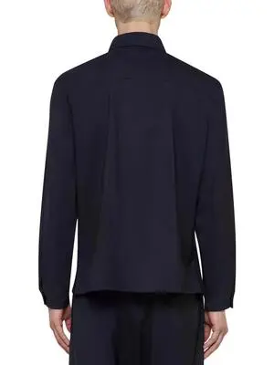 LANEUS Boxy-fit Pocket-detail Shirt
