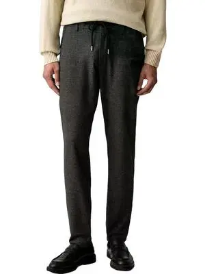 JOOP! Drawstring Tailored Trousers - Grey
