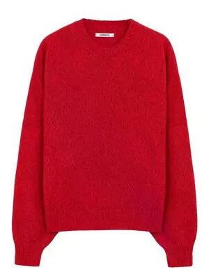 CORDERA Crew-neck Drop-shoulder Sweater