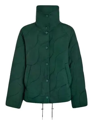 Varley Fabia Quilted Jacket - Green