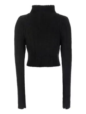 Rick Owens Cropped Con Top Black
