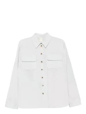 Soh Flap-pocket Shirt - Grey